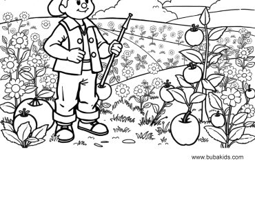 johnny appleseed coloring pages